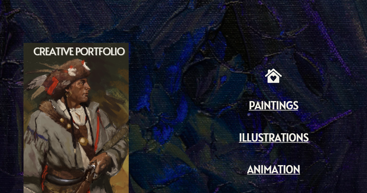 Creative Portfolio Page